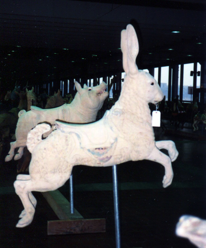 Antique-Dentzel-carousel-rabbit-Great-Escape-Fun-Park - CarouselHistory ...