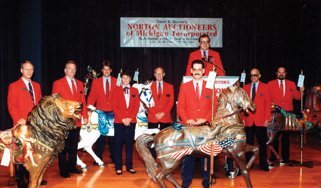 Norton-Auctioneers-crew-Bud-Hurlbut-Carousel-Auction - CarouselHistory ...