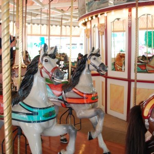 Historic-Lake-Compounce-amusement-park-1890s-carousel-horses-5 ...
