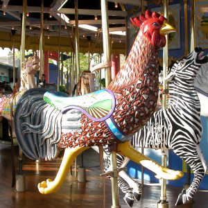 ca-1906-Herschell-Spillman-carousel-rooster-Lagoon-park-UT ...